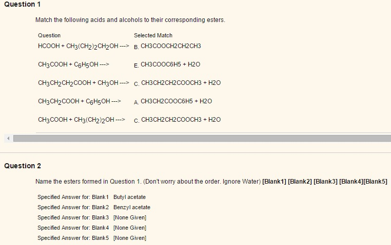 Solved Match the following and check if I answered them | Chegg.com