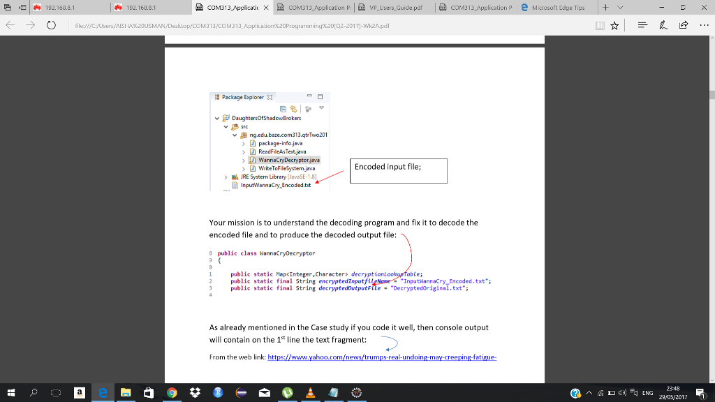 Solved vp Users Guide.pdf 313 Application P e Microsoft cdge | Chegg.com