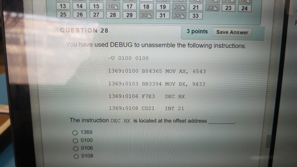 Solved 13 14 15 16 17/ L18-| 19 | 20h | 21 | 22nl | 23 | 24 | Chegg.com