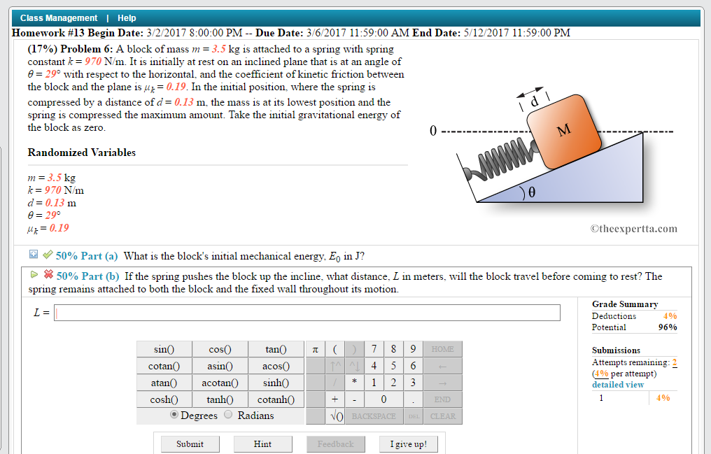Solved Class Management I Help Homework #13 Begin Date: | Chegg.com