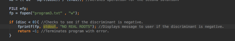 Solved FILE *fp; fp = fopen(..program3.txt" "w"); , if (disc | Chegg.com