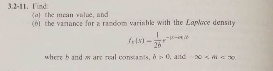 Solved Find: the mean value, and the variance for a random | Chegg.com