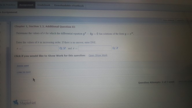 Solved Gradebook Dewnloadable eTexthook Assignment Chapter | Chegg.com