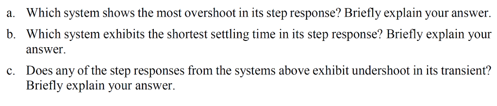 Solved The pole-zero diagrams of four systems are shown | Chegg.com