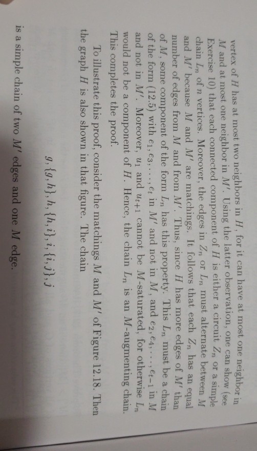 Solved Complete the last step of the proof Berge's Theorem: | Chegg.com