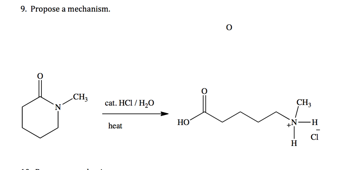 Solved Propose a mechanism. | Chegg.com