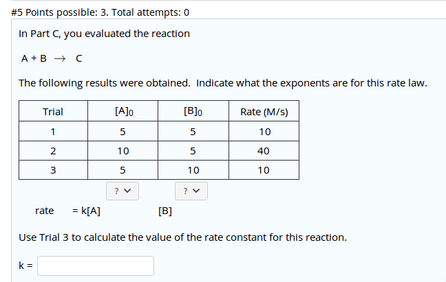 Solved #3 Points possible: 3. Total attempts: 0 In Part C, | Chegg.com