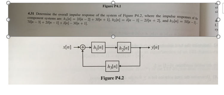 Solved Determine the overall impulse response of the system | Chegg.com