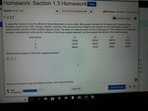 Solved Homework Section 1 3 Homework Sare Score 0 Of 1 Pt