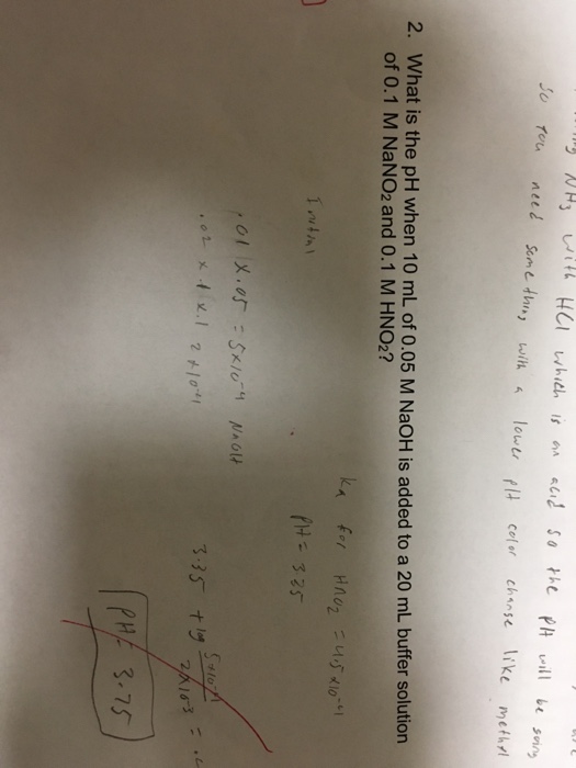 Solved What is the pH when 10 mL of 0.05 M NaOH is added to | Chegg.com
