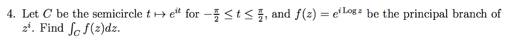 Solved Let C be the unit circle described anticlockwise. | Chegg.com