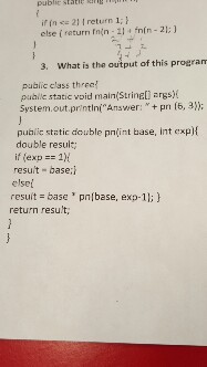 Solved what is the output | Chegg.com