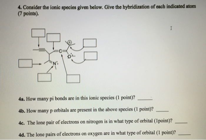 Solved Consider the ionic species given below. Give the | Chegg.com Solved Consider the ionic species given below. Give the | Chegg.com
