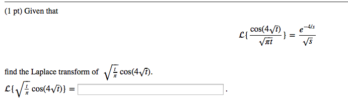 - Find The Inverse Laplace Transform | Chegg.com