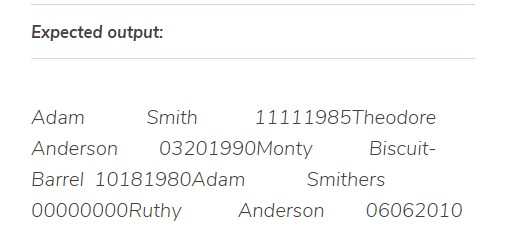 Solved Fixed Length Records You will be passed the filename | Chegg.com