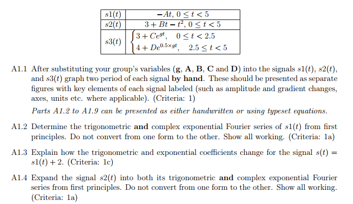 Solved A = 4 , B = 3 , C = 0 , D = 4, g = 4 | Chegg.com