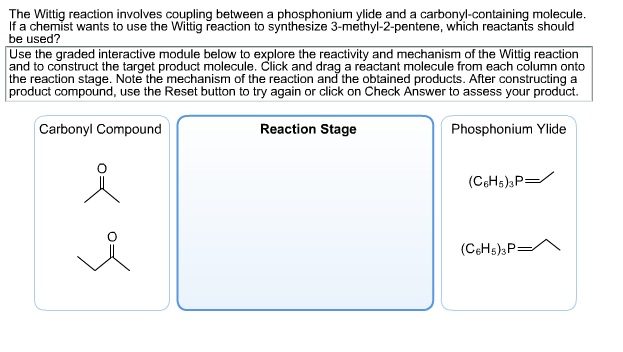 Solved The Wittig reaction involves coupling between a | Chegg.com