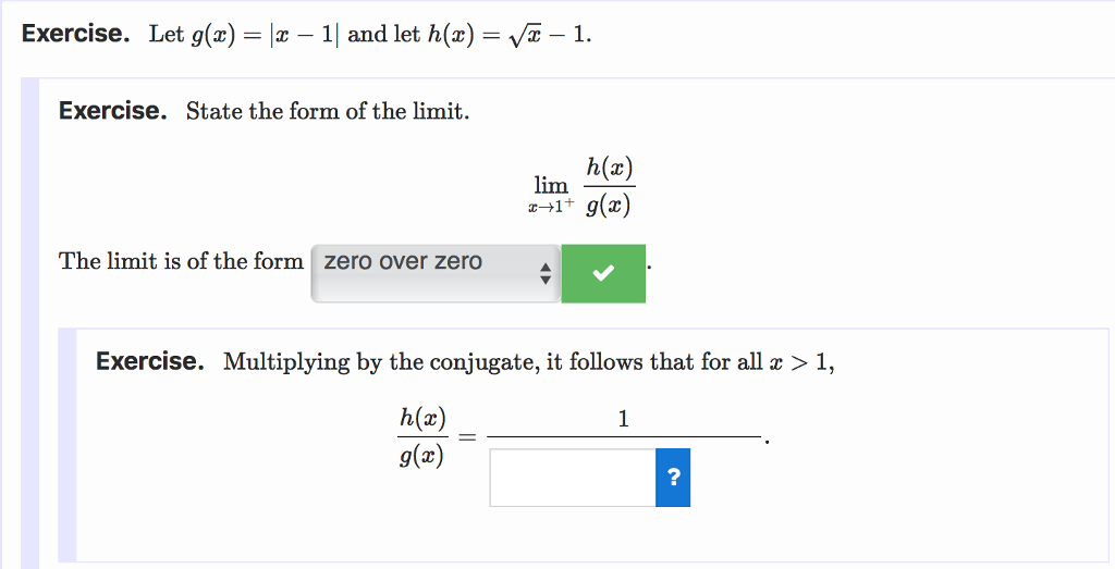 Solved Exercise. Let g(x)-x-11 and let h(z) Vz-1. Exercise. | Chegg.com