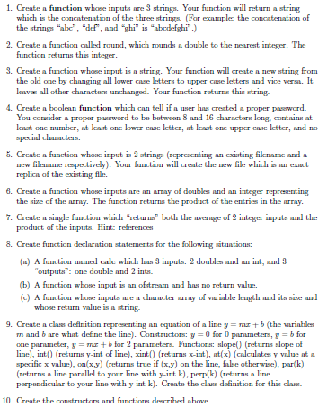 Solved Create a function whose inputs are 3 strings. Your | Chegg.com