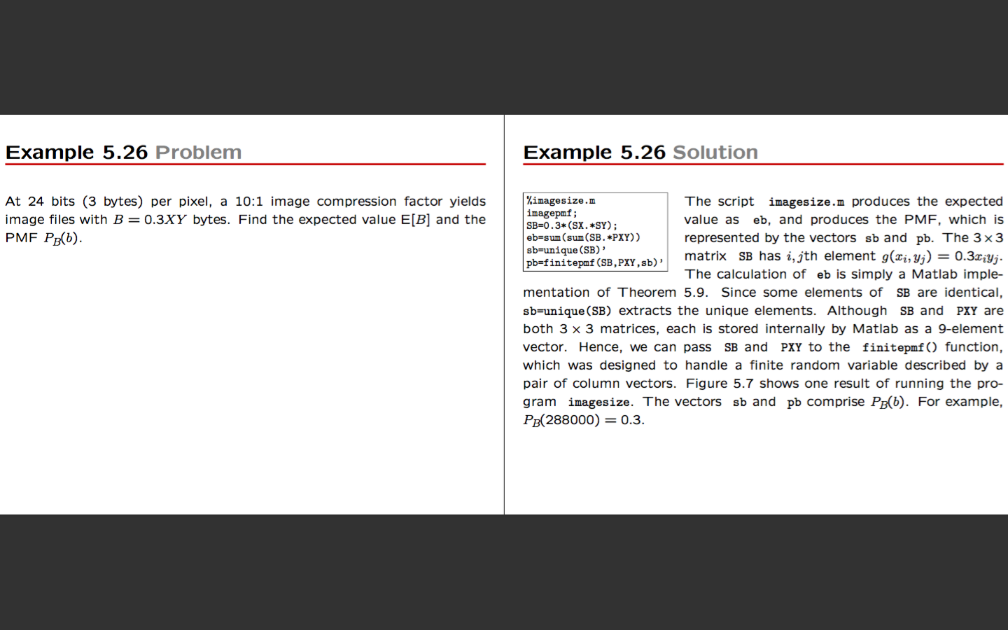 Solved Example 5.26 Problem Example 5.26 Solution At 24 bits | Chegg.com