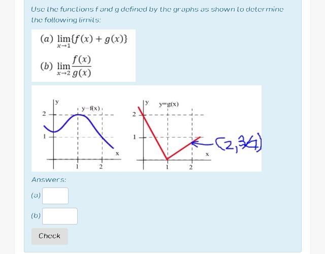 Solved Usc lhe functions f and g defined by the graphs as | Chegg.com