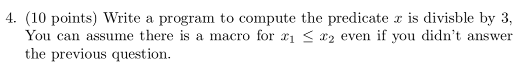 Solved 4. (10 points) Write a program to compute the | Chegg.com