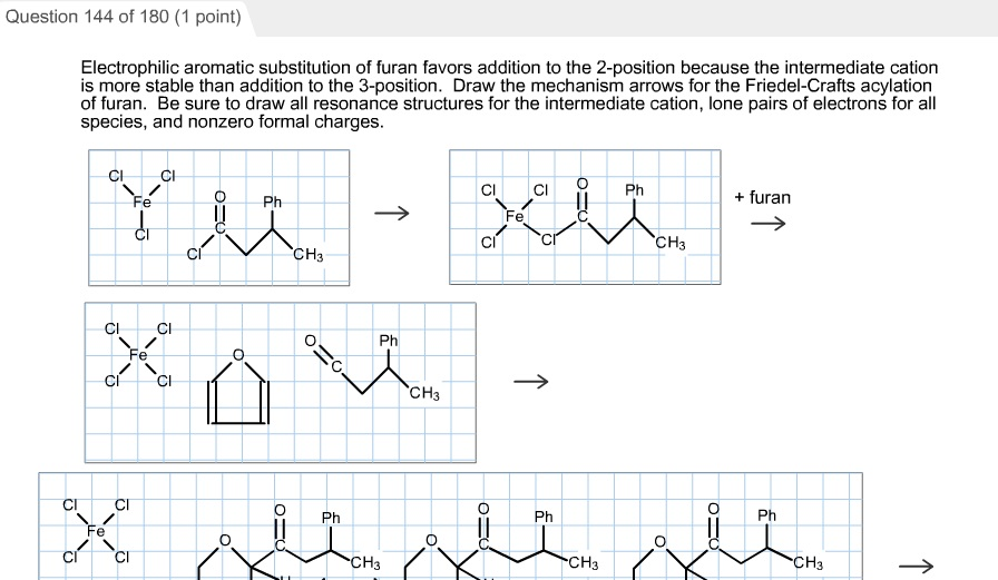 Solved Question 144 of 180 (1 point) Electrophilic aromatic | Chegg.com