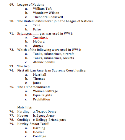 Solved American Civil multiple choice Please answer the | Chegg.com