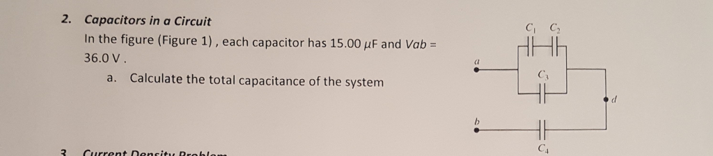 Solved In the figure (Figure 1), each capacitor has 15.00 mu | Chegg.com