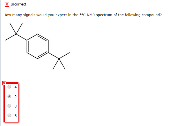 Solved How many signals would you expect in the 13C NMR | Chegg.com