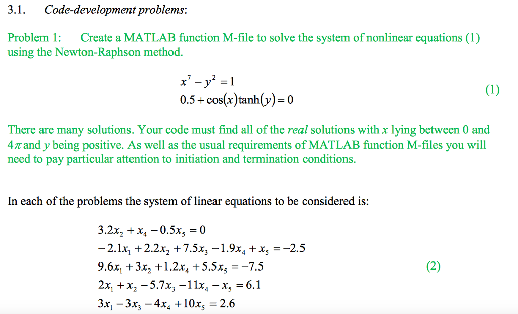 Solved In This Experiment Note That The Questions Call For 