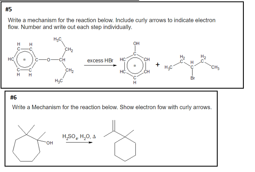 Solved Write a mechanism for the reaction below. Include | Chegg.com