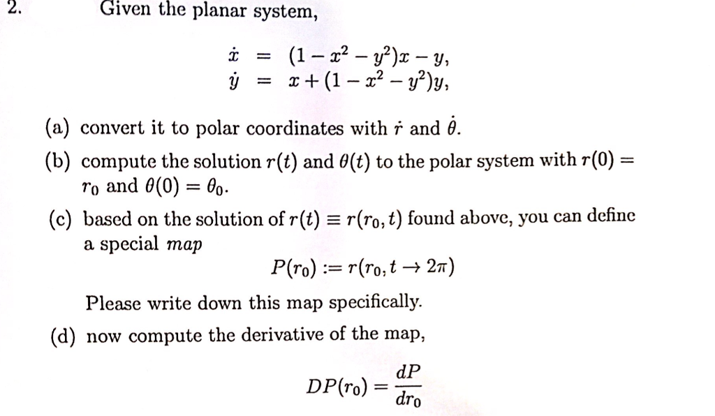 Solved Advanced Ordinary Differential Equation? | Chegg.com