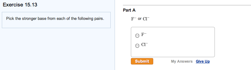 Solved Pick the stronger base from each of the following | Chegg.com Solved Pick the stronger base from each of the following | Chegg.com