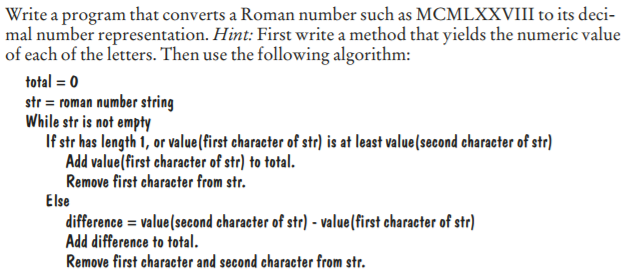 Solved Write a program that converts a Roman number such as | Chegg.com