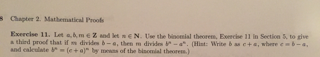 Solved Binomial Theorem | Chegg.com