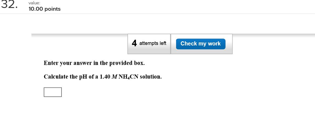 Solved Enter your answer in the provided box. Calculate the | Chegg.com