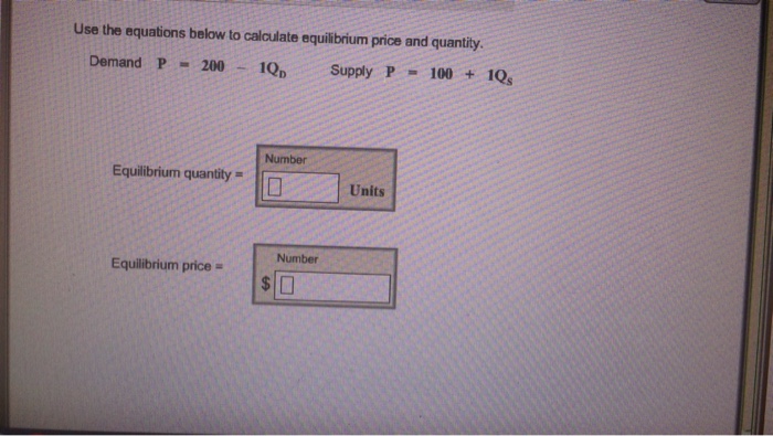 Solved Use the equations below to calculate equilibrium | Chegg.com