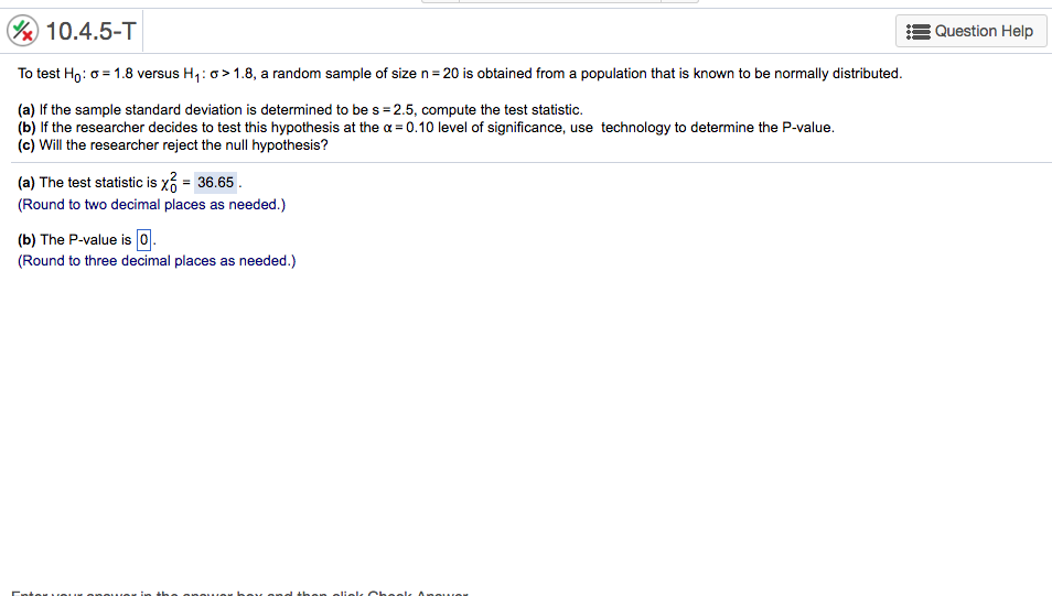 Solved HELP! How do you do this problem on STATCRUNCH? | Chegg.com