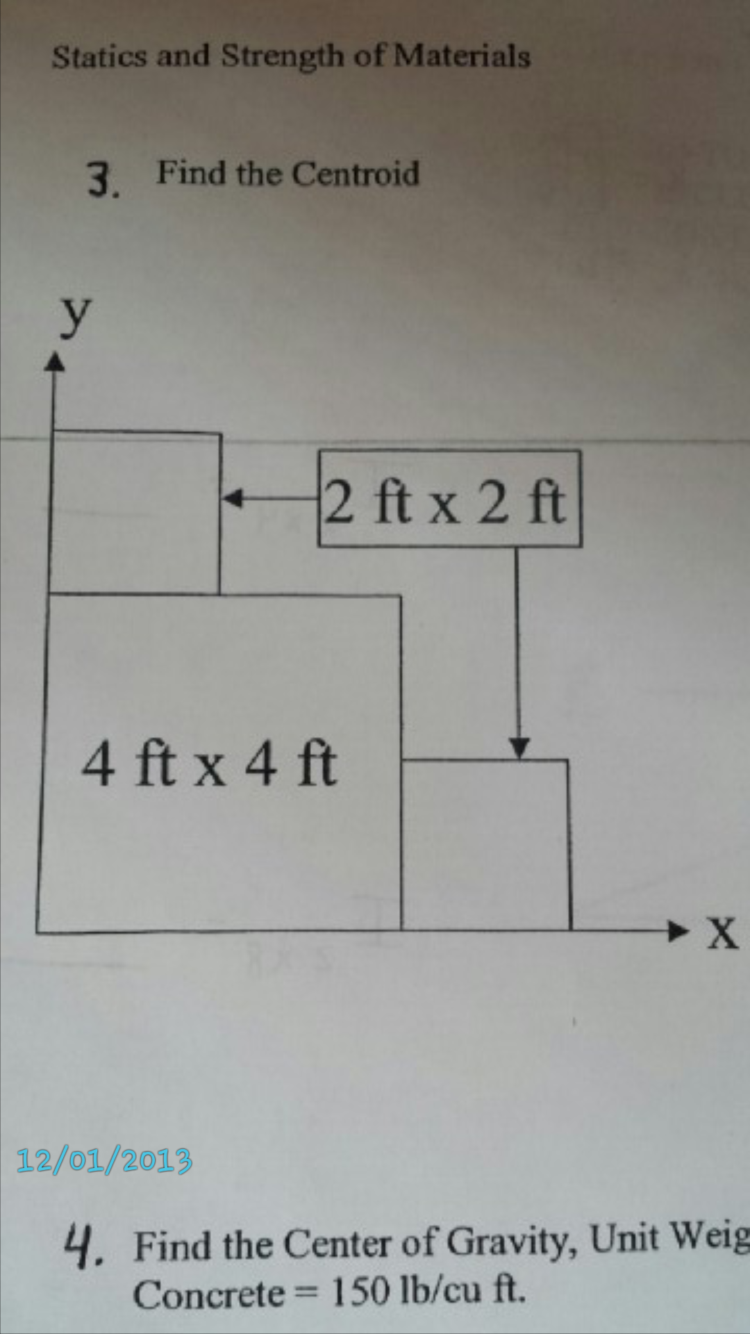 Solved: Please Show All Work And Steps FIND The Centroid. | Chegg.com