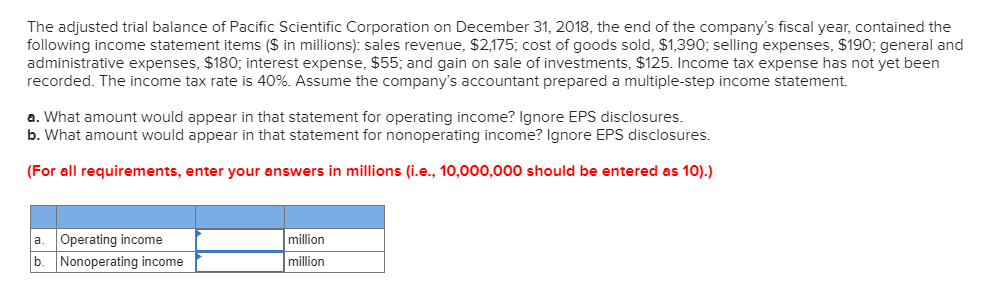 Solved Brief Exercise 4-5 Income from continuing operations | Chegg.com