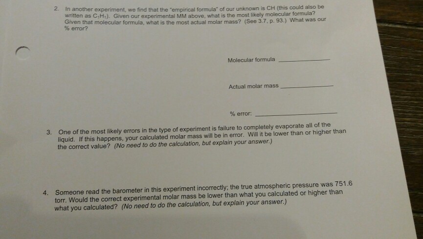 Solved Lab-Ex 12 PRE-LAB ASSIGNMENT... Name 1. Use these | Chegg.com