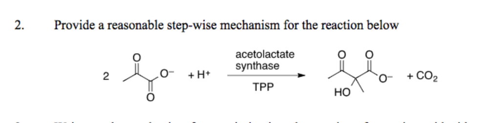 Solved Provide a reasonable step-wise mechanism for the | Chegg.com