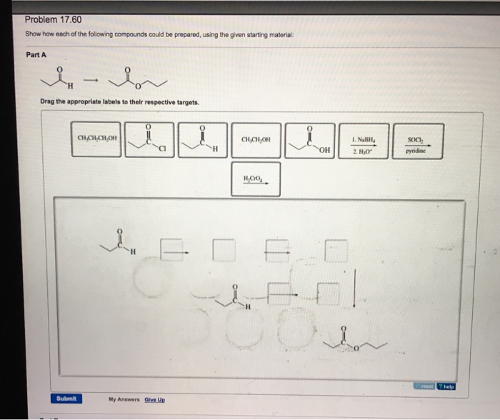 Solved Show how each of the following compounds could be | Chegg.com