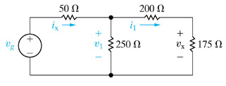 Solved The current ix in the circuit shown in (Figure 1) , | Chegg.com