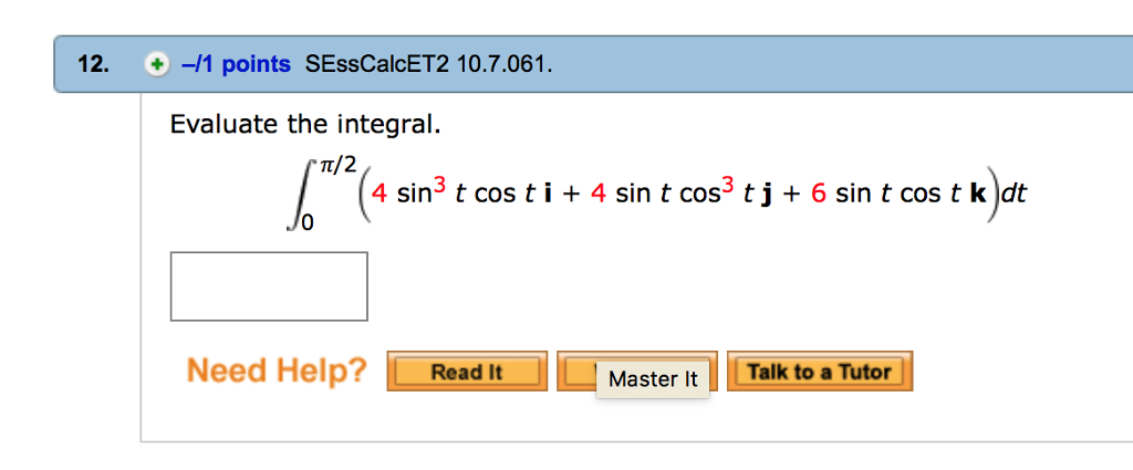 Solved Evaluate the integral. integral^pi/2_0 (4 sin^3 t | Chegg.com