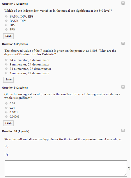 Solved Statistics Questions: Multiple Choice/Short Answer | Chegg.com