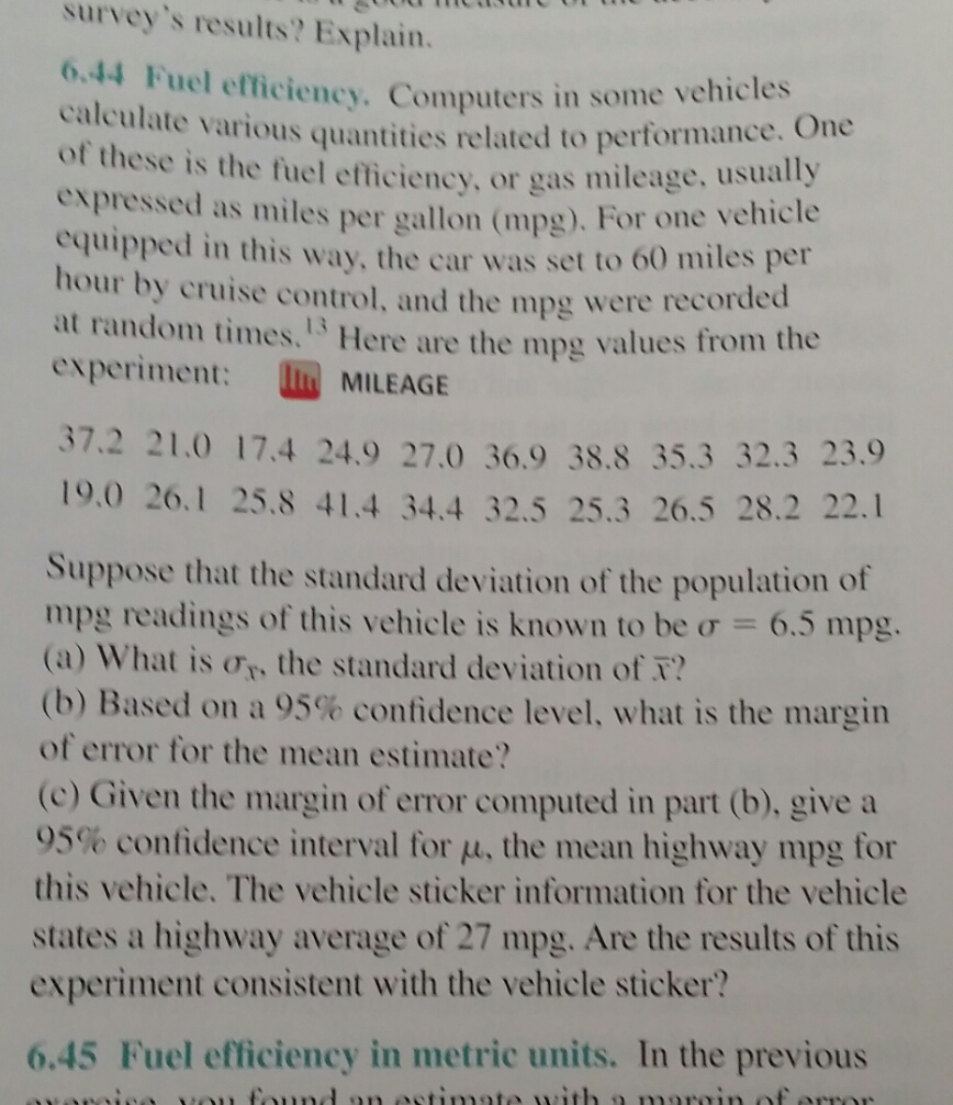 Solved Computers in some vehicles calculate various | Chegg.com