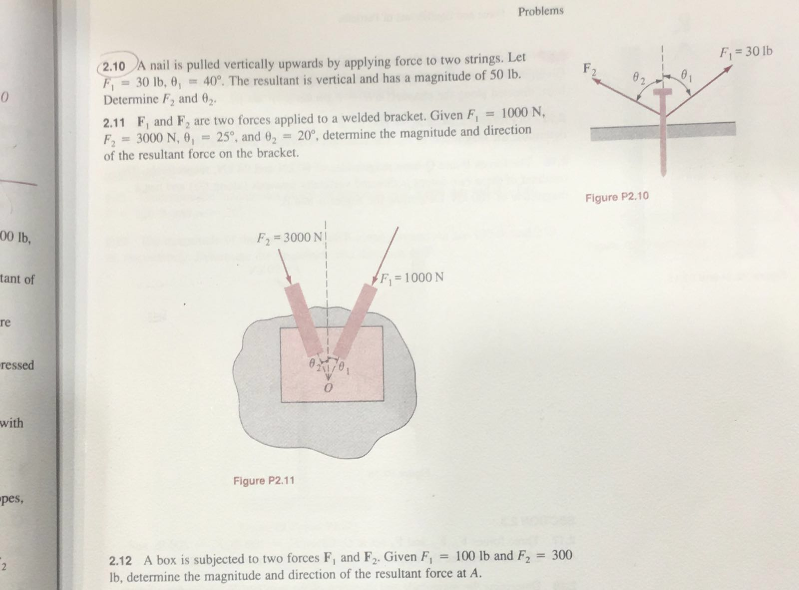 Solved A nail is pulled vertically upwards by applying force | Chegg.com