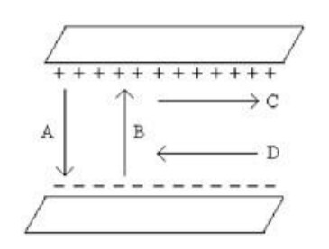 Solved 14) Which one of the arrows shown in the figure best | Chegg.com